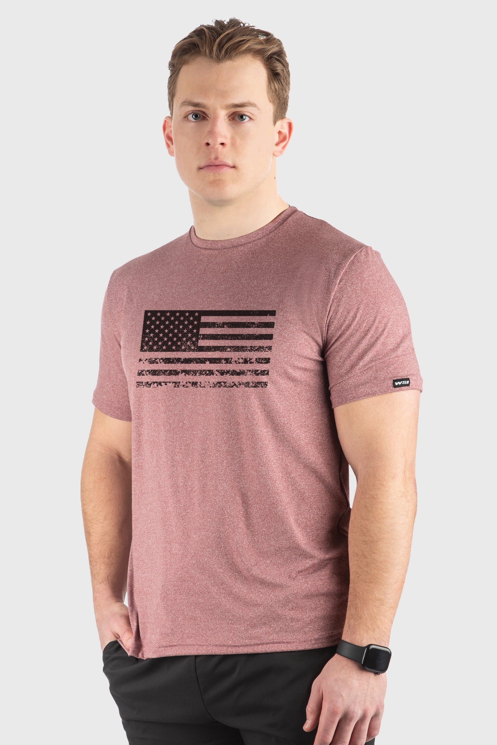 Men's Flag SoftTECH™ Short Sleeve Shirt – WSI Sportswear
